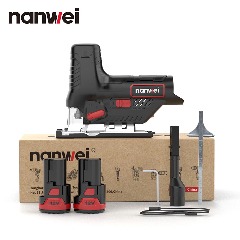 Nanwei mini impact screwdriver handheld electric drill 12V light and ...