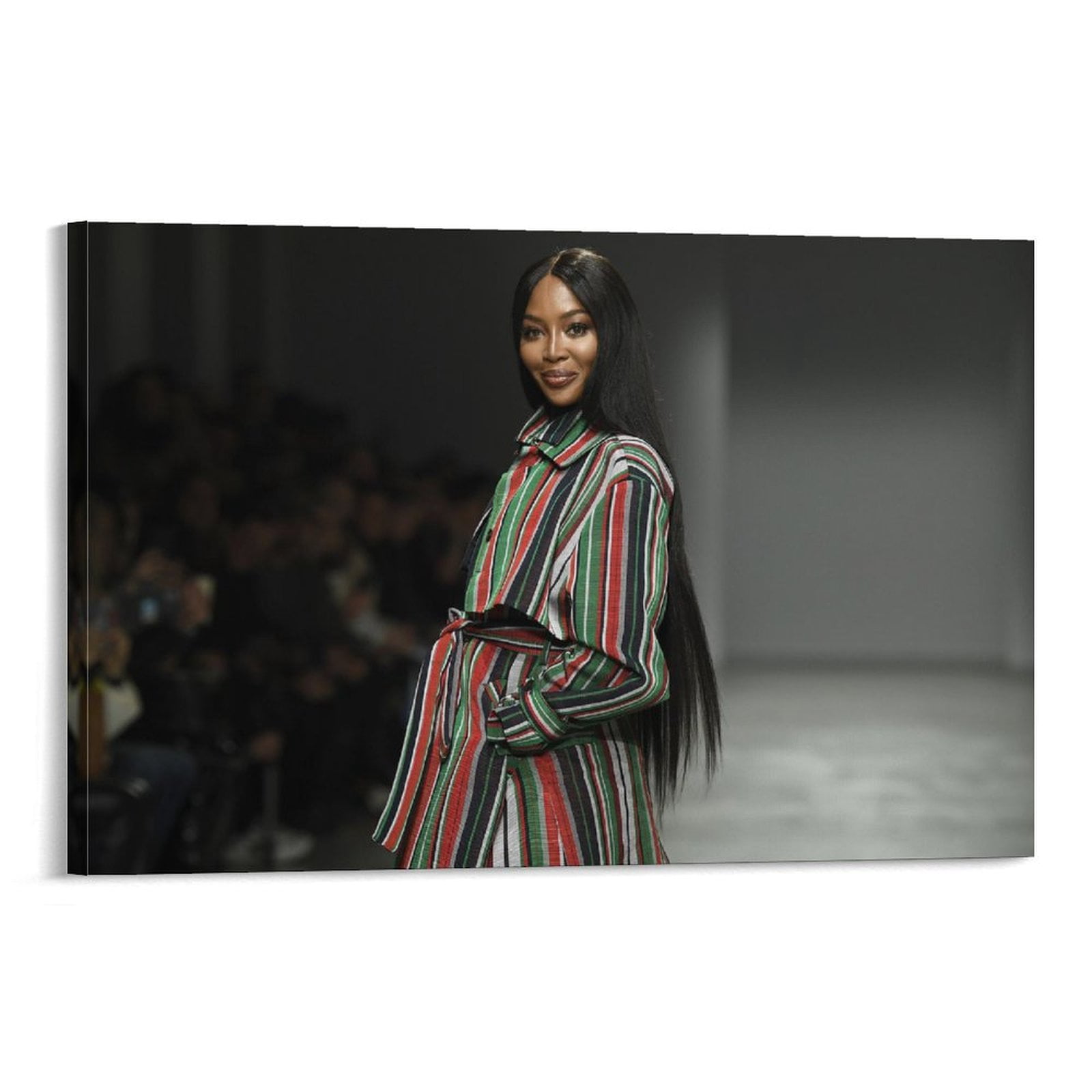 Naomi Campbell Poster London Supermodel Fashion Show Beauby Black Pearl ...