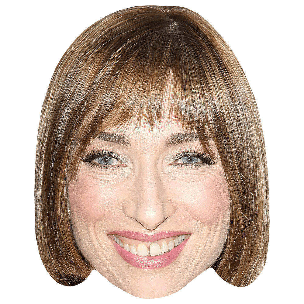 Naomi Grossman (Smile) Celebrity Mask, Flat Card Face, Fancy Dress Mask ...