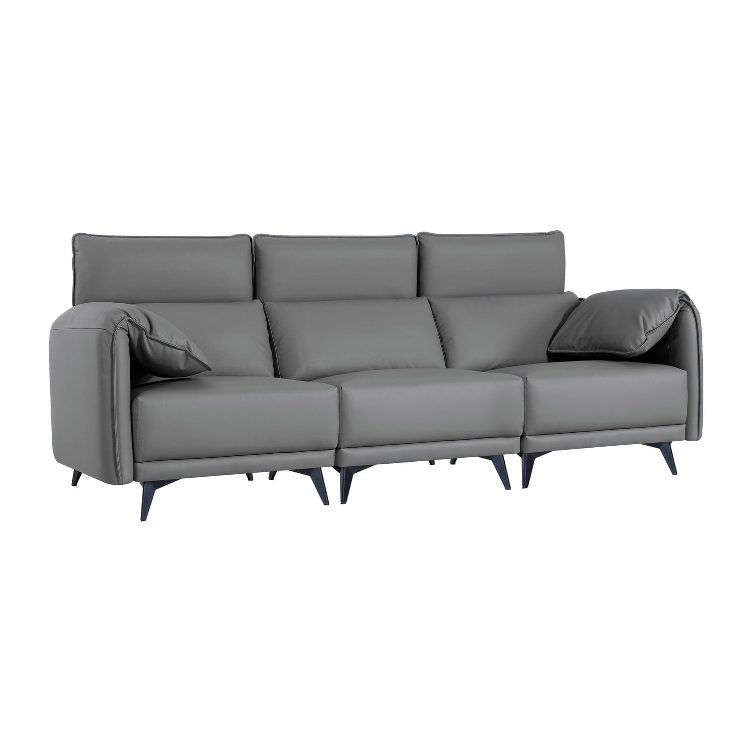 Naomi Home Dora Loveseat Sofa, High Back Convertible Sofa Couch, 3 ...