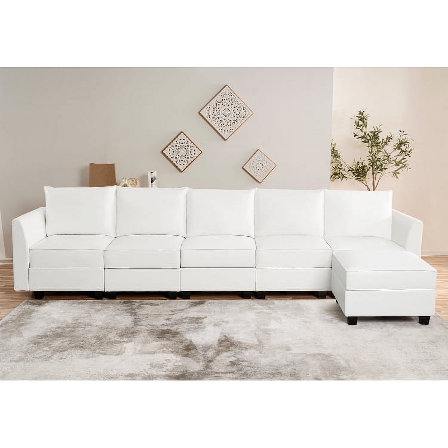 Naomi Home Elizabeth Modern DIY Collection-Color:Bright White,Fabric ...