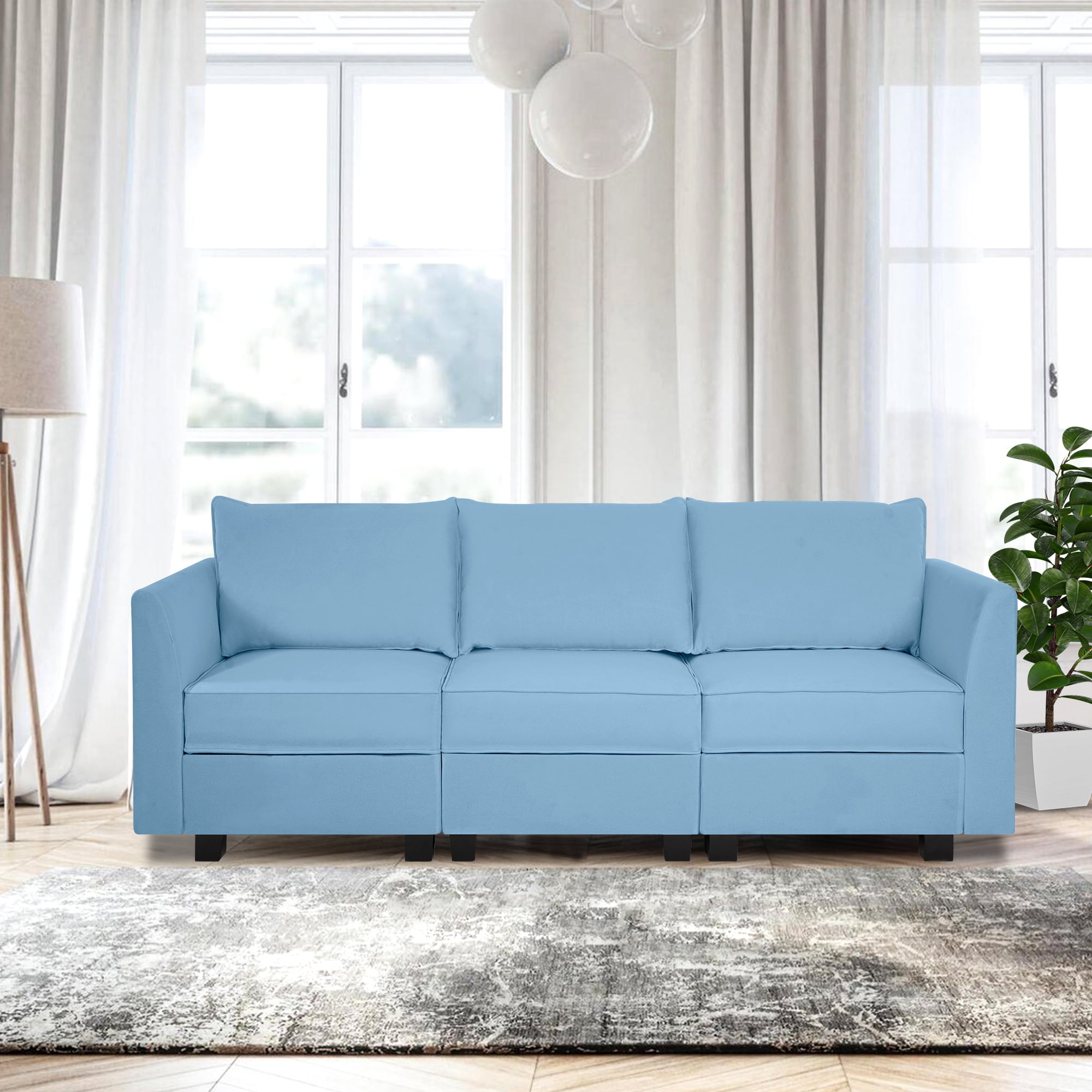 Naomi Home Elizabeth Modern DIY Collection-Fabric:Linen,Finish:Robin ...