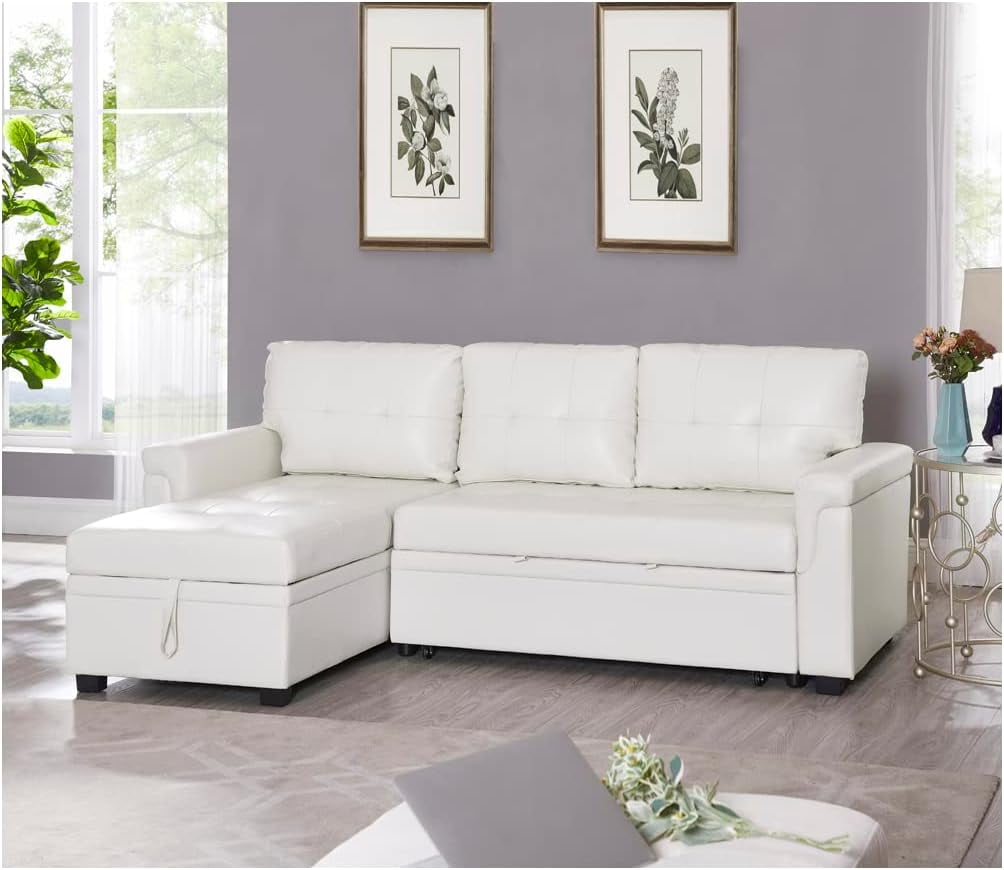 White Sectional Sleeper Sofa | Cabinets Matttroy