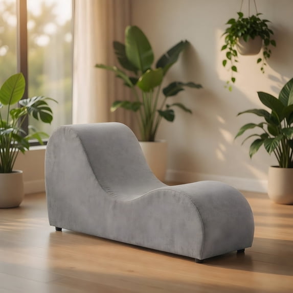 Naomi Home Yoga Chaise for Adults, Ergonomic Stretching Chair, 330 lb ...