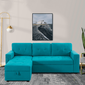 Teal Sofa