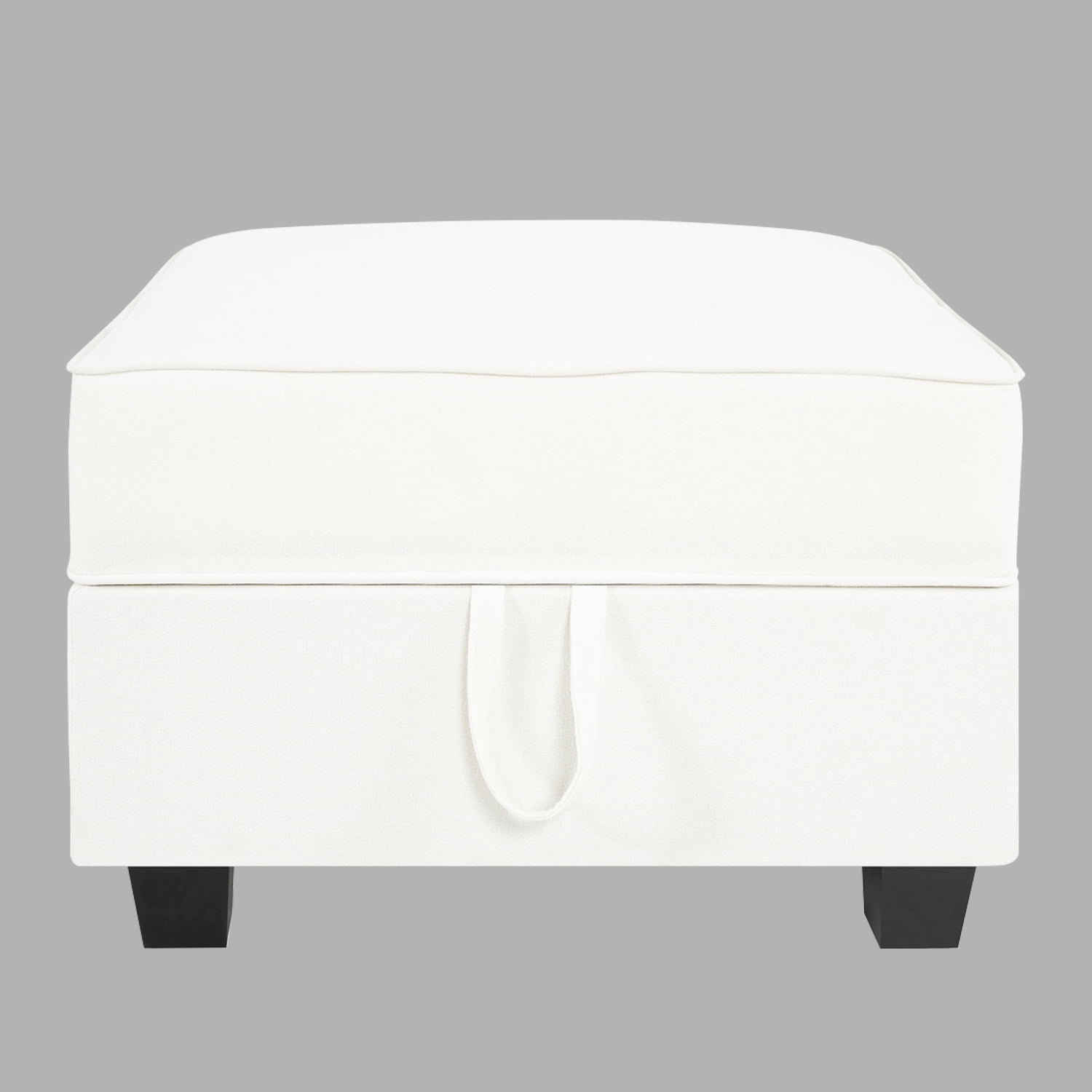 Naomi Home Square Ottoman Module for Modular Sectional Sofa, Storage ...