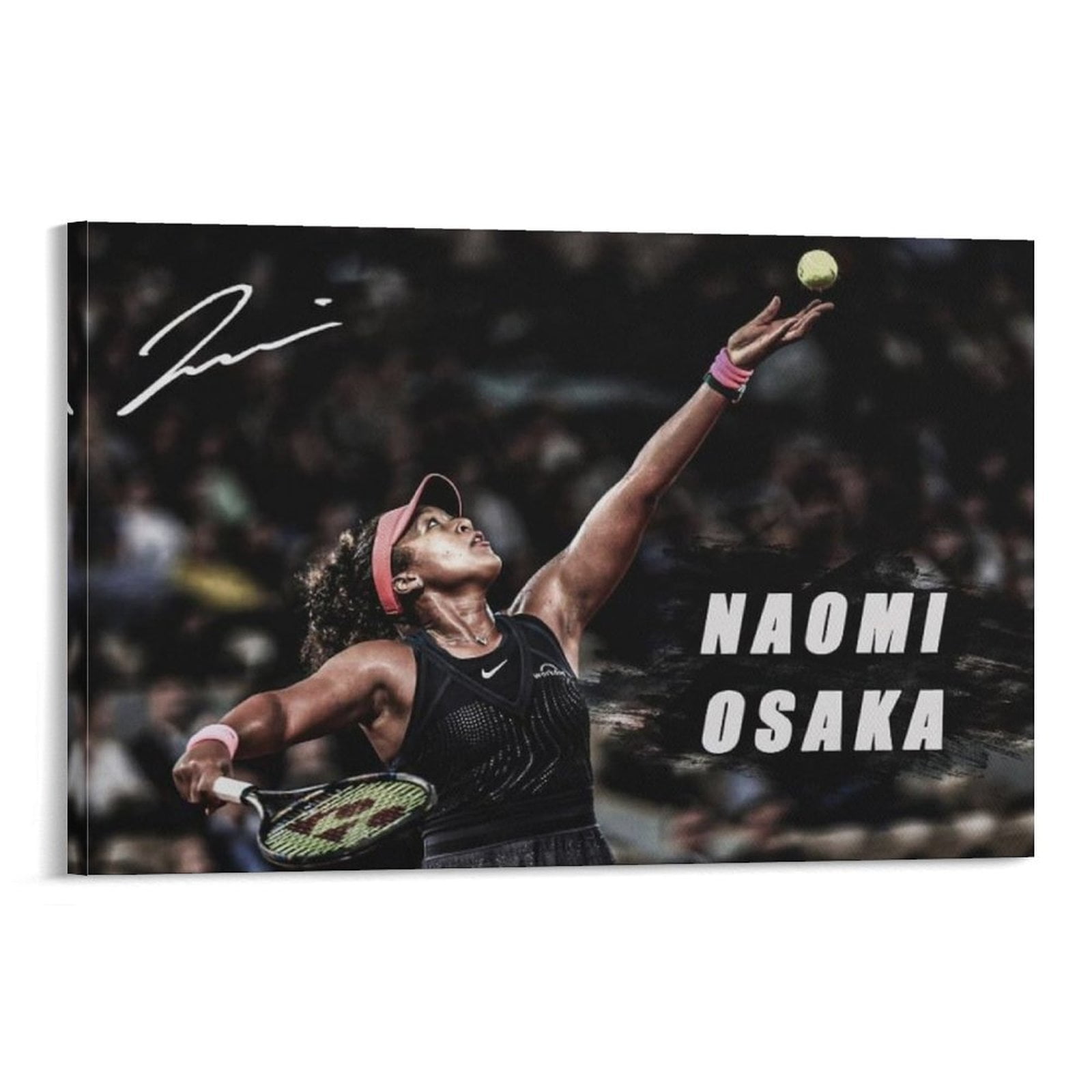 Naomi Osaka Tennis Player Poster Canvas Poster Posters Art Print Wall ...