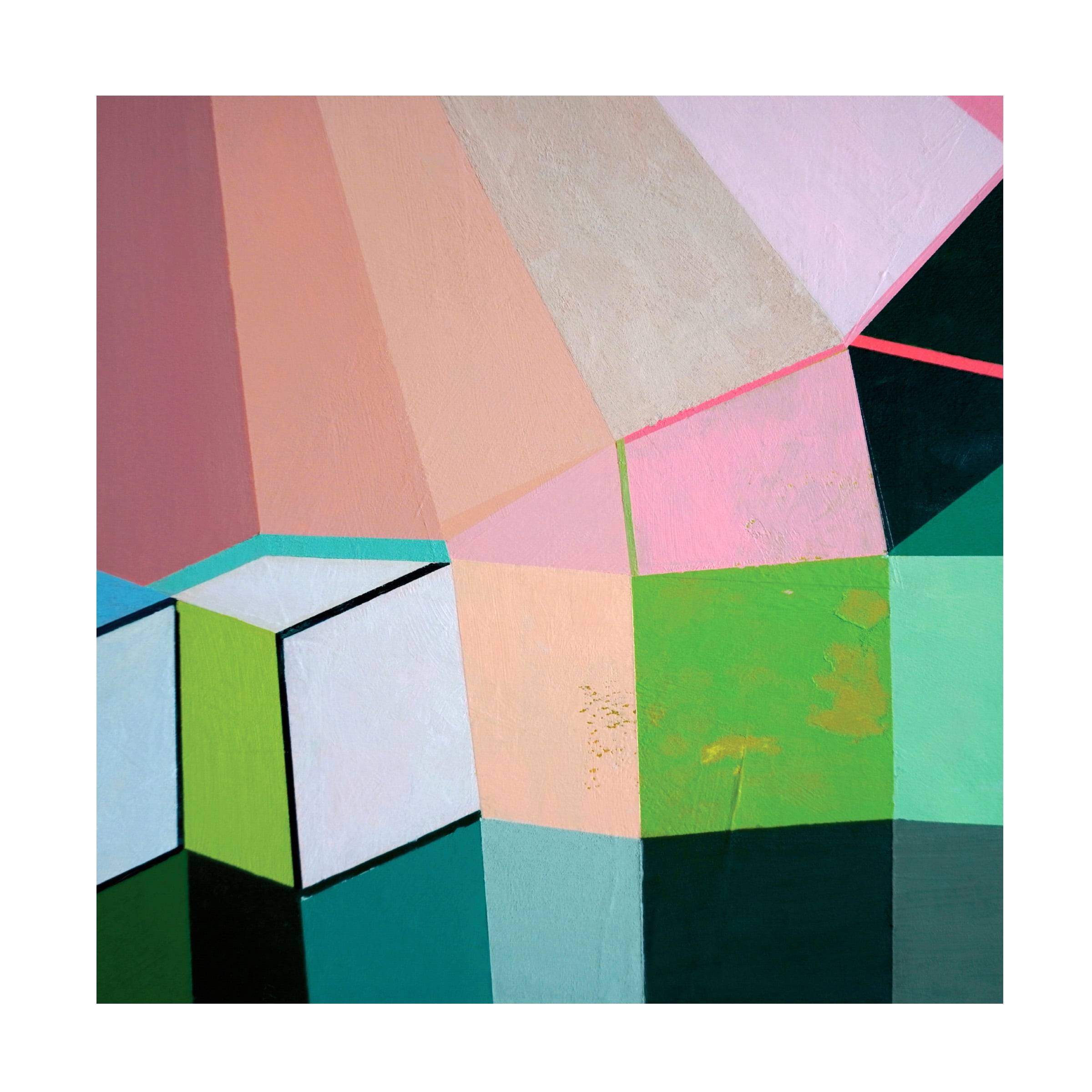 Naomi Taitz Duffy 'Angles No 1' Canvas Art - Walmart.com