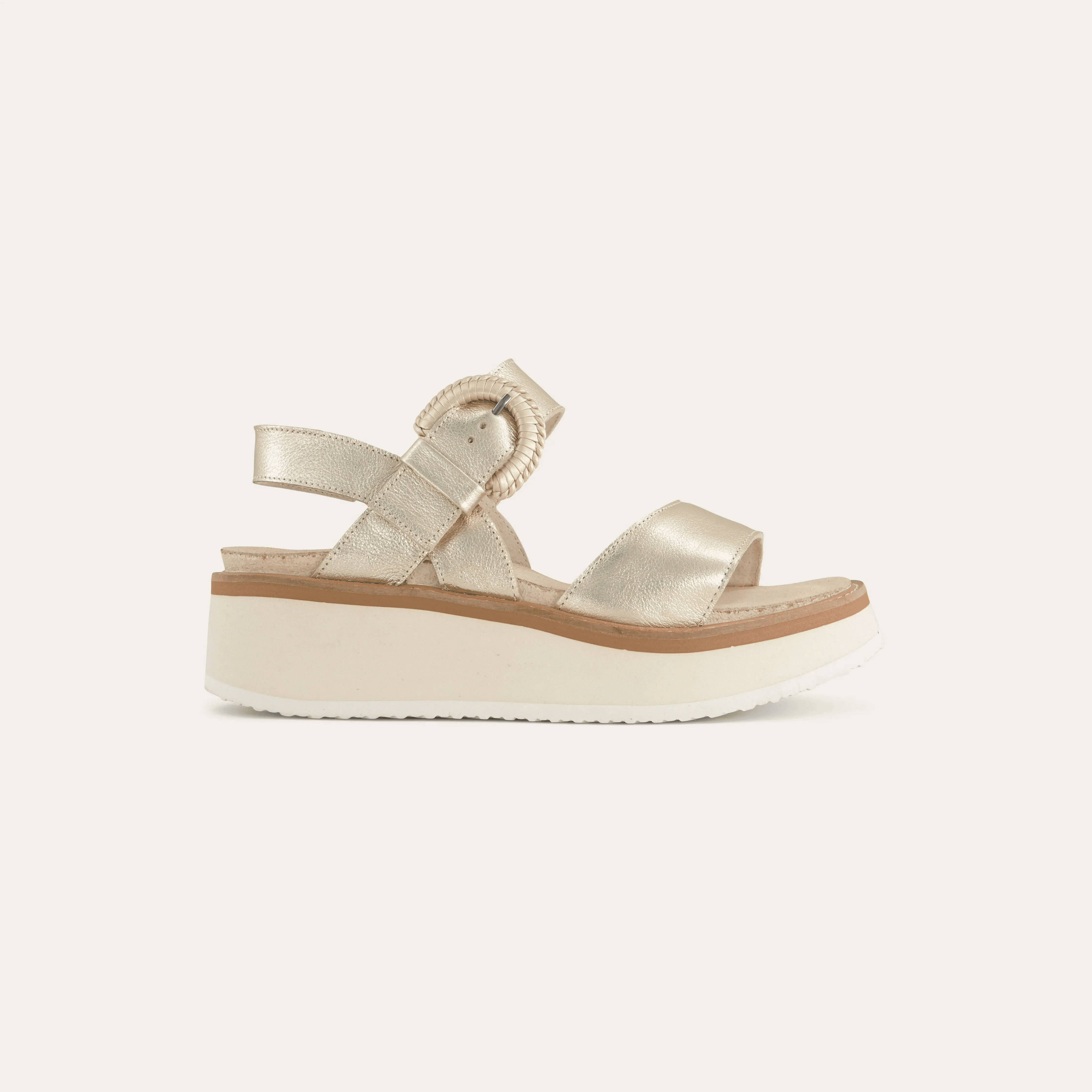 Naot Crepe Gold Radiant Leather 124100-F30 40 M - Walmart.com