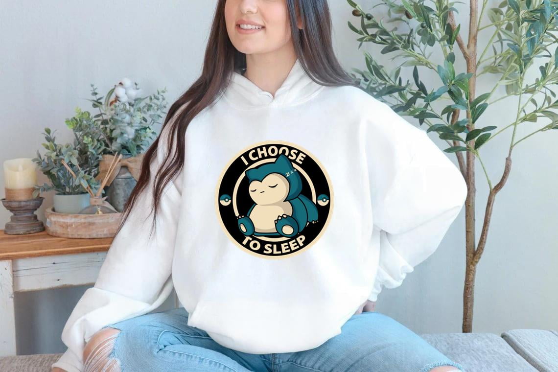 Nap Lover Hoodie I Choose to Sleep in Cozy Mood Vibe, for men & women, up to size 5XL. - Walmart.com