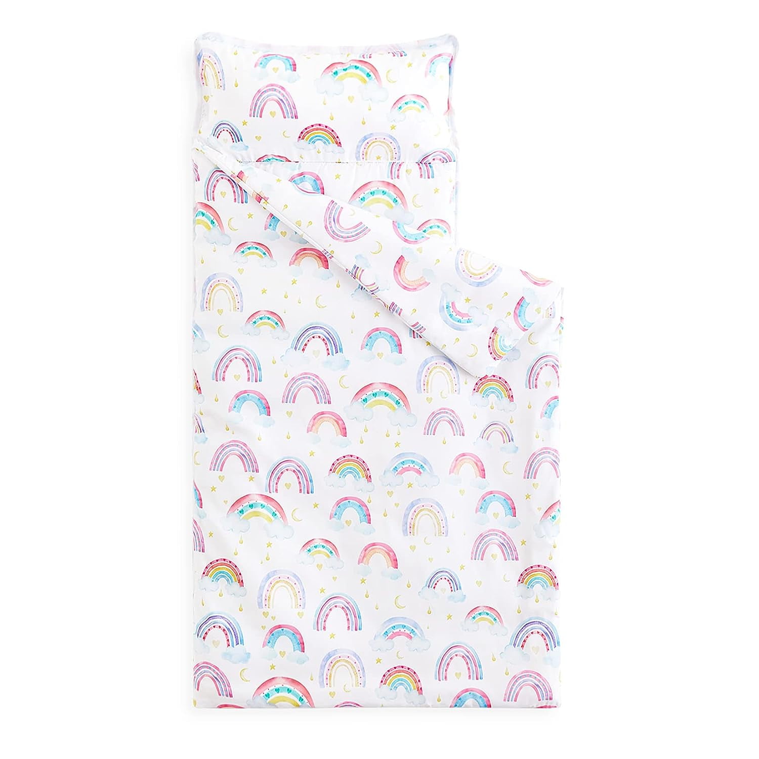 Nap Mat with Removable Pillow for Kids Toddler Boys Girls Daycare ...