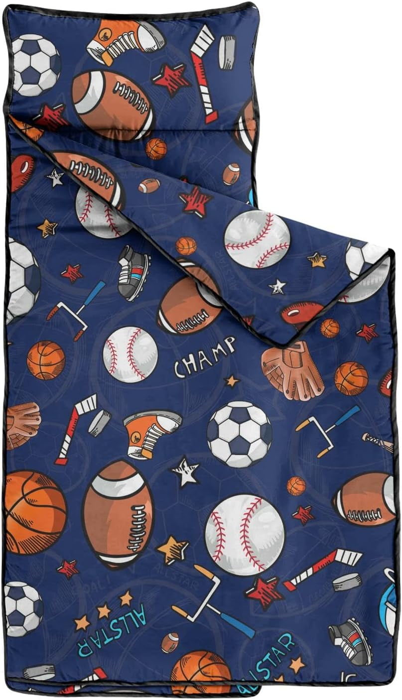 Conpaxye Cozy Kids Nap Mat Slumber Bag for Preschool - Walmart.com