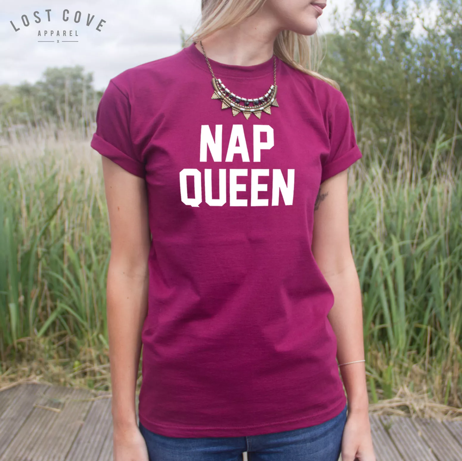 * Nap Queen T-shirt Top Funny Slogan Sleep I Love Sleeping Naps I'd ...