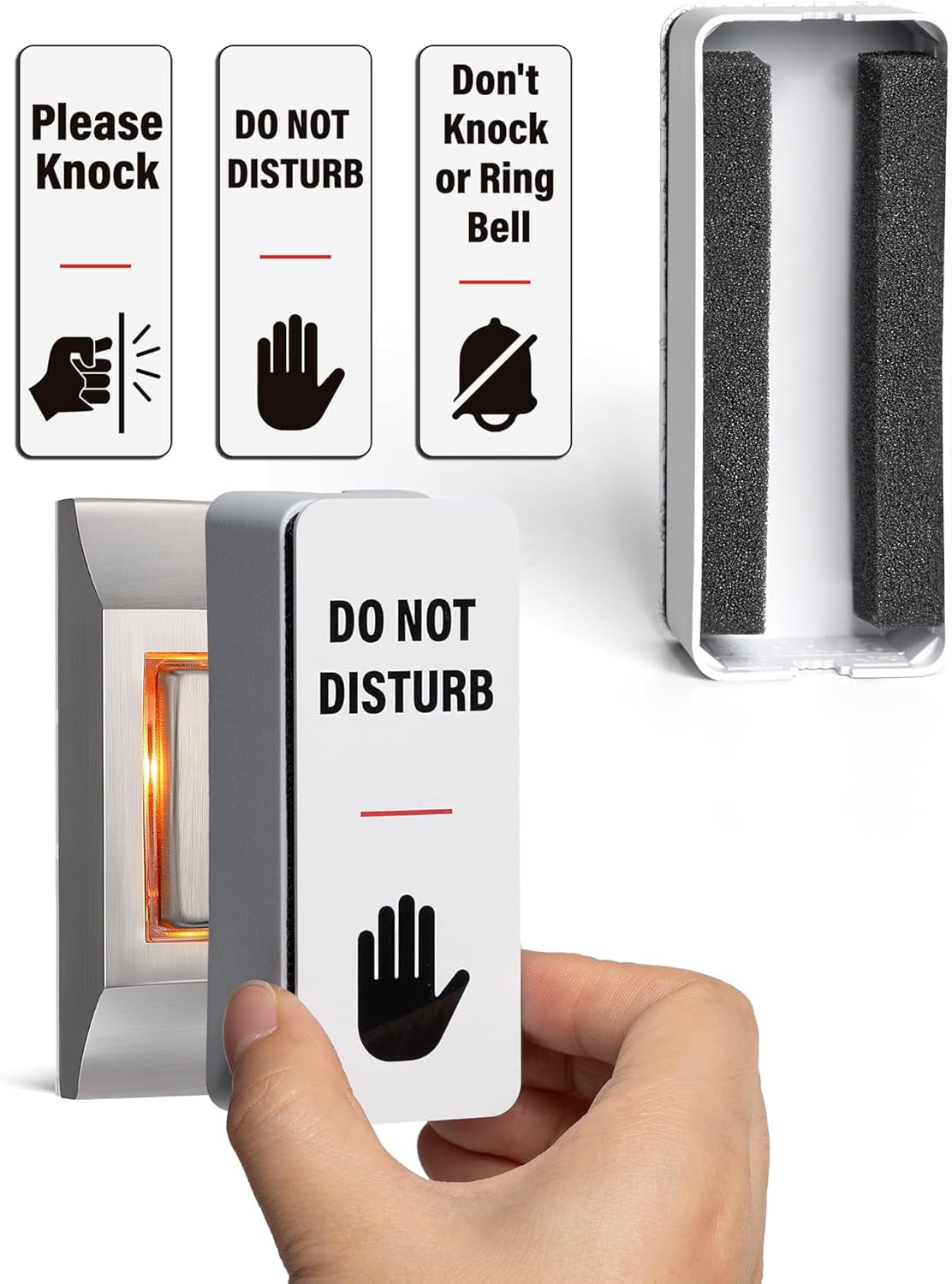 NapDefender Doorbell Cover Doorbell Button Cover, Dont Ring Doorbell ...