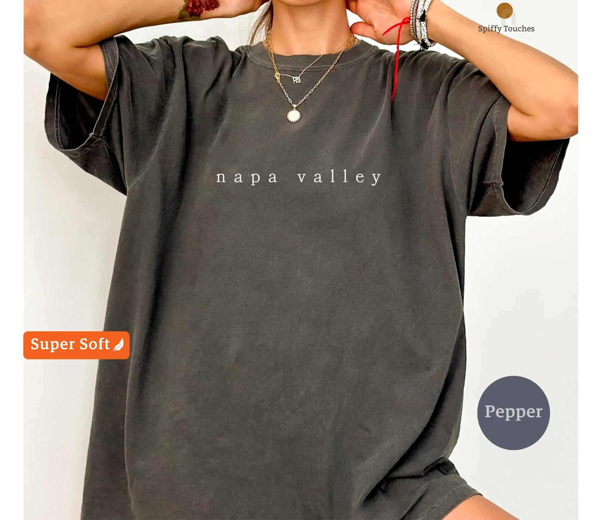 Napa Valley Shirt Minimalist Wine Country Tee Style TShirt California ...