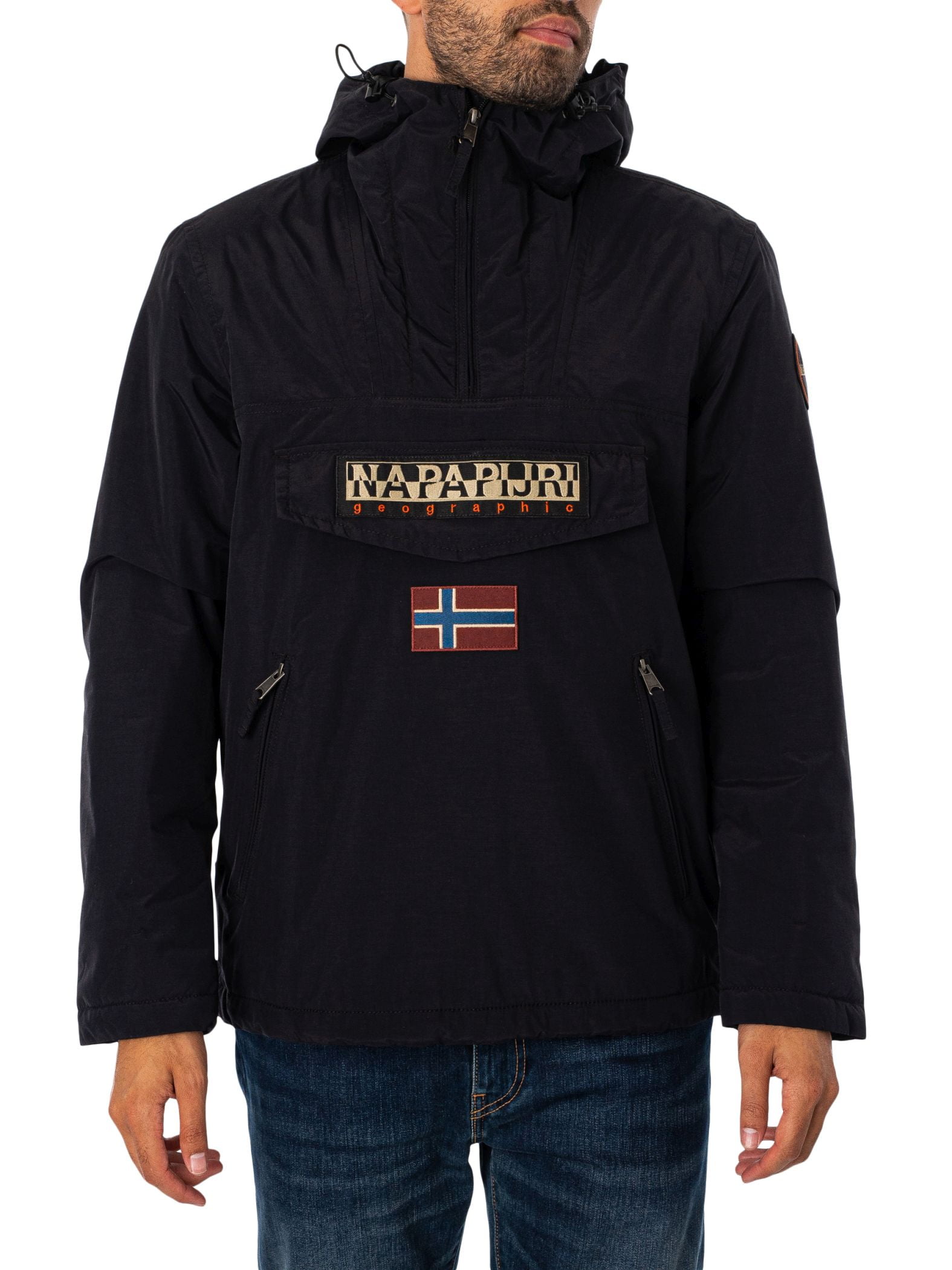 Napapijri Rainforest Pocket Jacket, Black - Walmart.com
