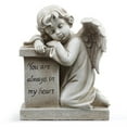 Napco 11295 Cherub Resting on Pedestal Garden Statue, 10.5" - Walmart.com