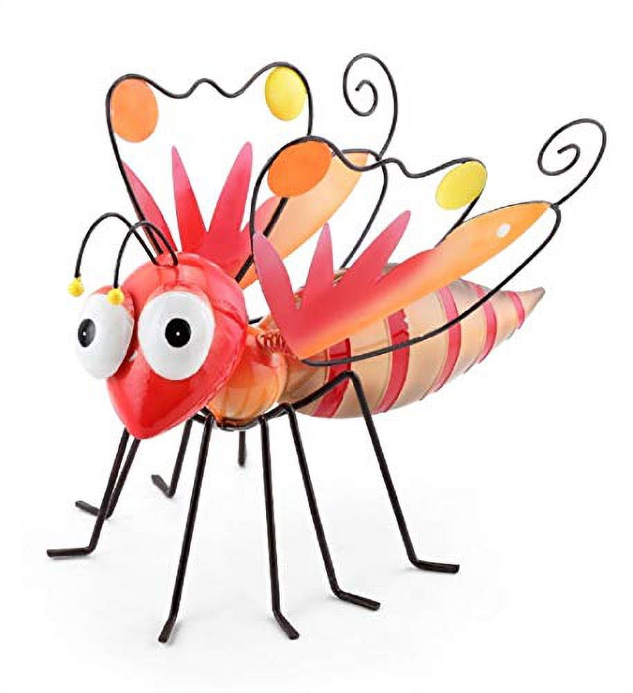 Napco 13366 Large Orange Butterfly, 12-inch Height, Metal - Walmart.com