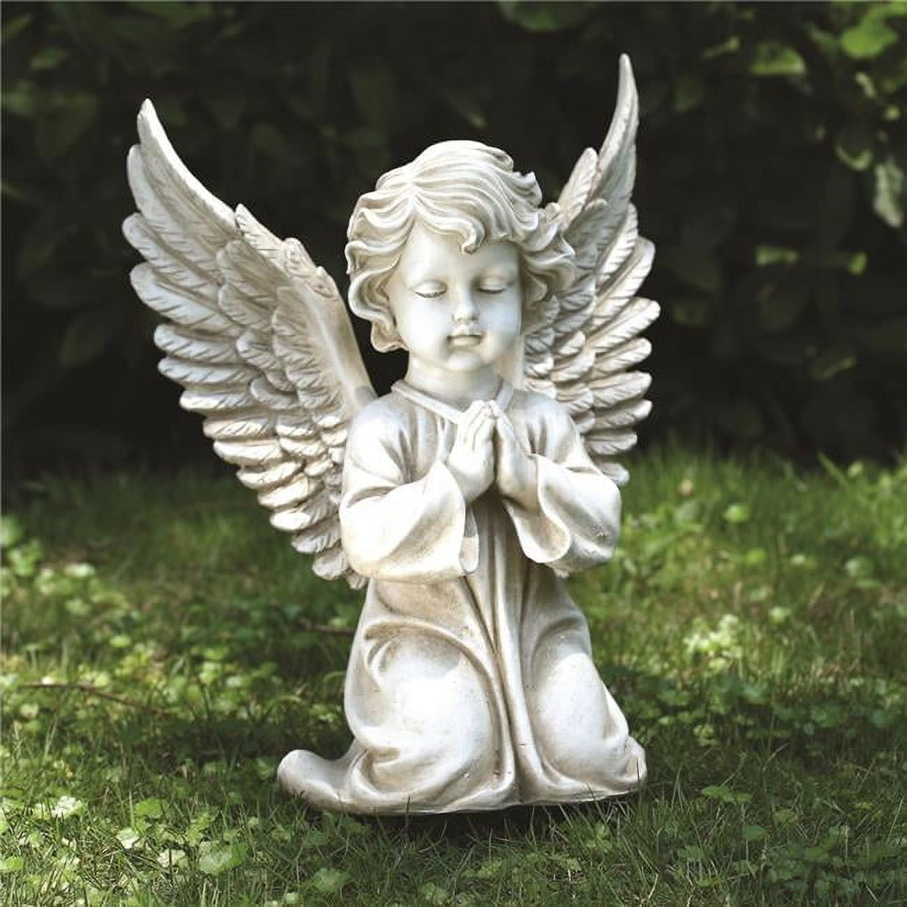 Napco 19735 Kneeling Angel Garden Statue - Walmart.com