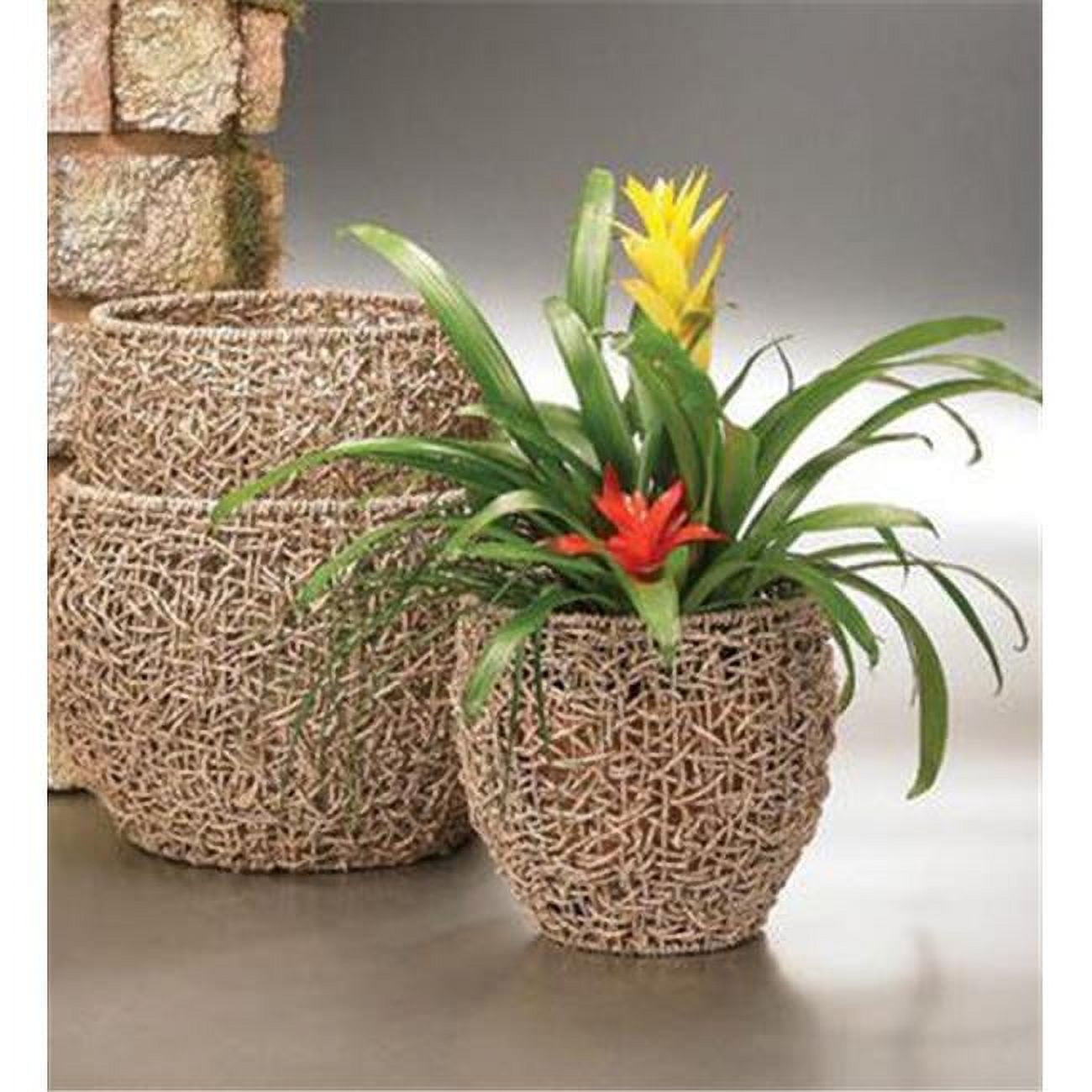 Napco 64673 Natural Rope Tree Covers, Set of 3 - Walmart.com