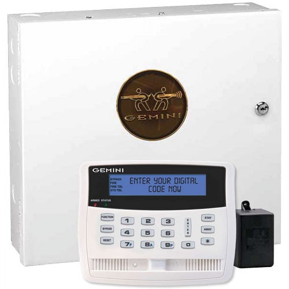 Napco Gemini P1664 Security System Kit with GEM-K1VPS Talking Keypad ...