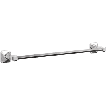 Unbranded 24 in. Wall Mounted Replacement Towel Bar Rod in Clear ...