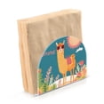 Napkin Holder for Table 2 Pcs Cute Llama with Summer Sun Acrylic Clear ...