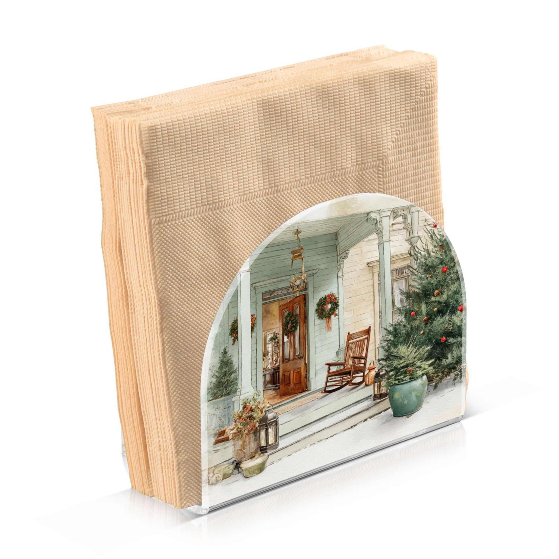 Napkin Holder for Table Kitchen Paper Tissue Organization Standing ...