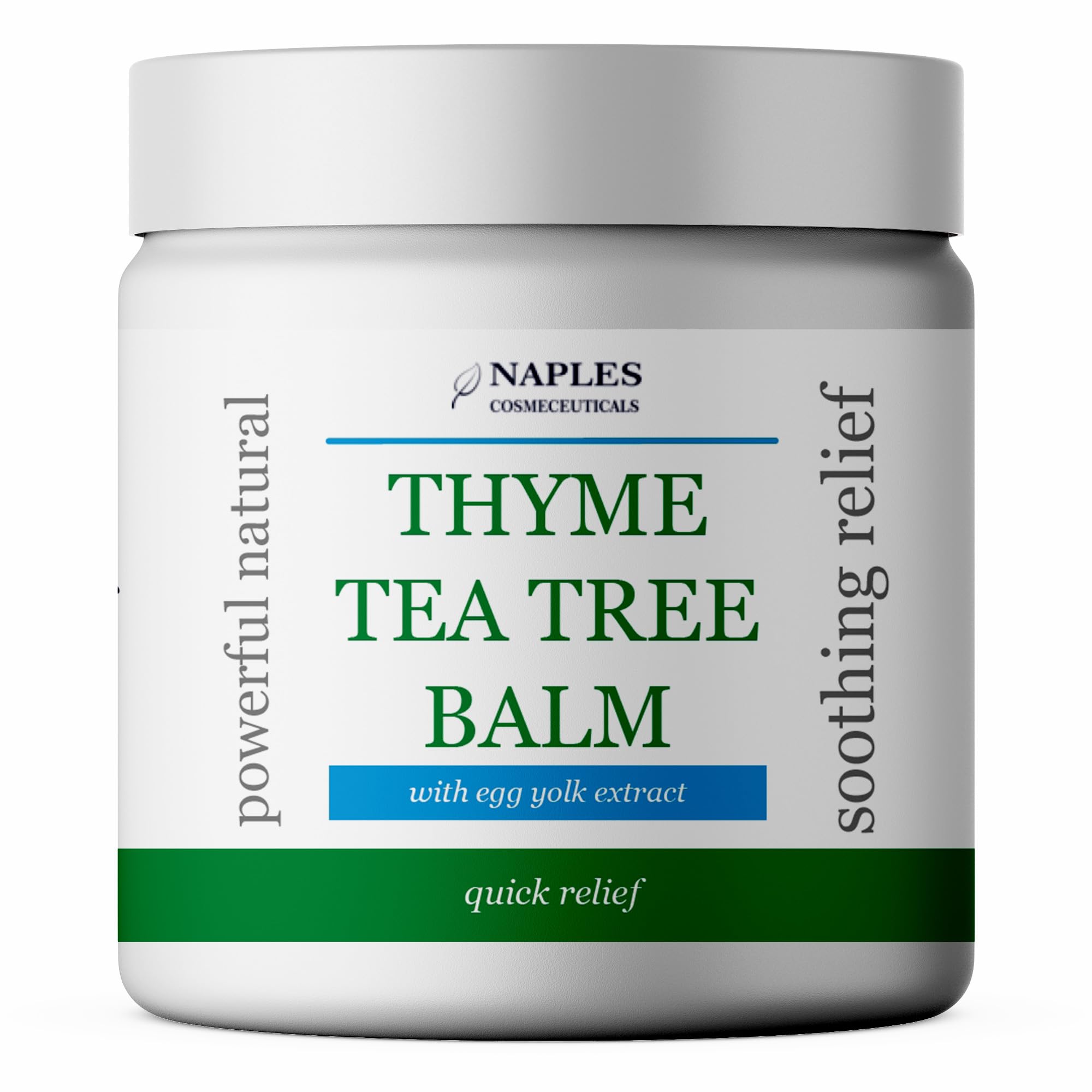 Naples Cosmeceuticals Thyme and TGF4 Tea Tree Oil Balm with Egg Yolk ...