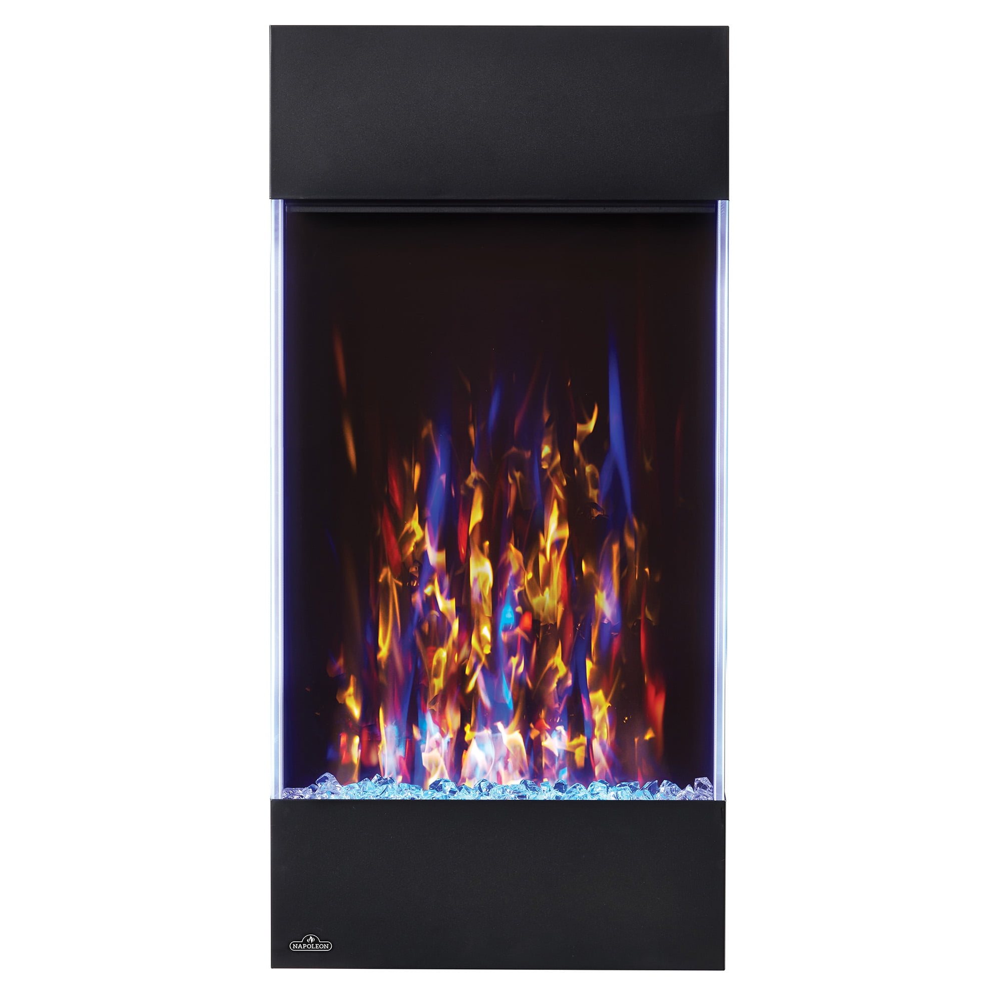 Napoleon Allure 32 Inch Tall Ultra Thin Mounted LED Flame Electric ...