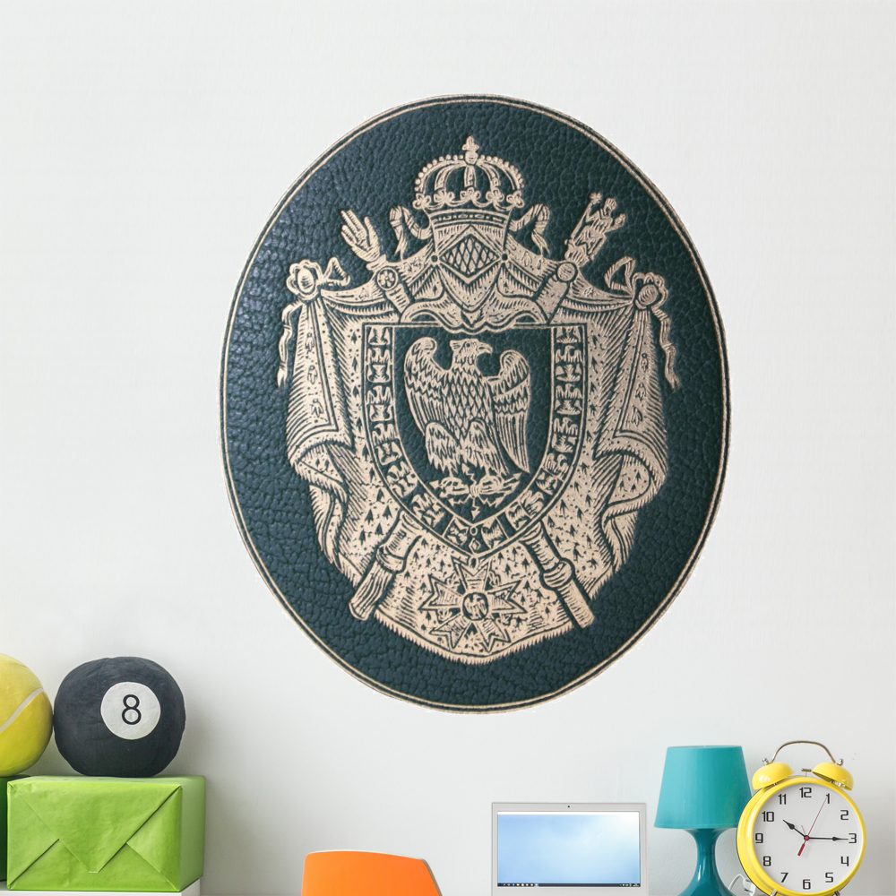 Napoleon Bonaparte Blason Wall Mural by Wallmonkeys Peel and Stick ...