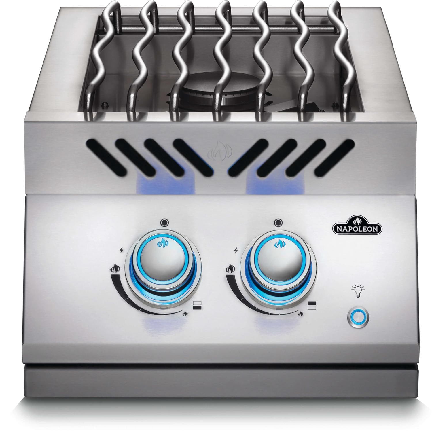 Napoleon 700 Series Built-In Propane Dual Range Top Burner for Outdoor ...
