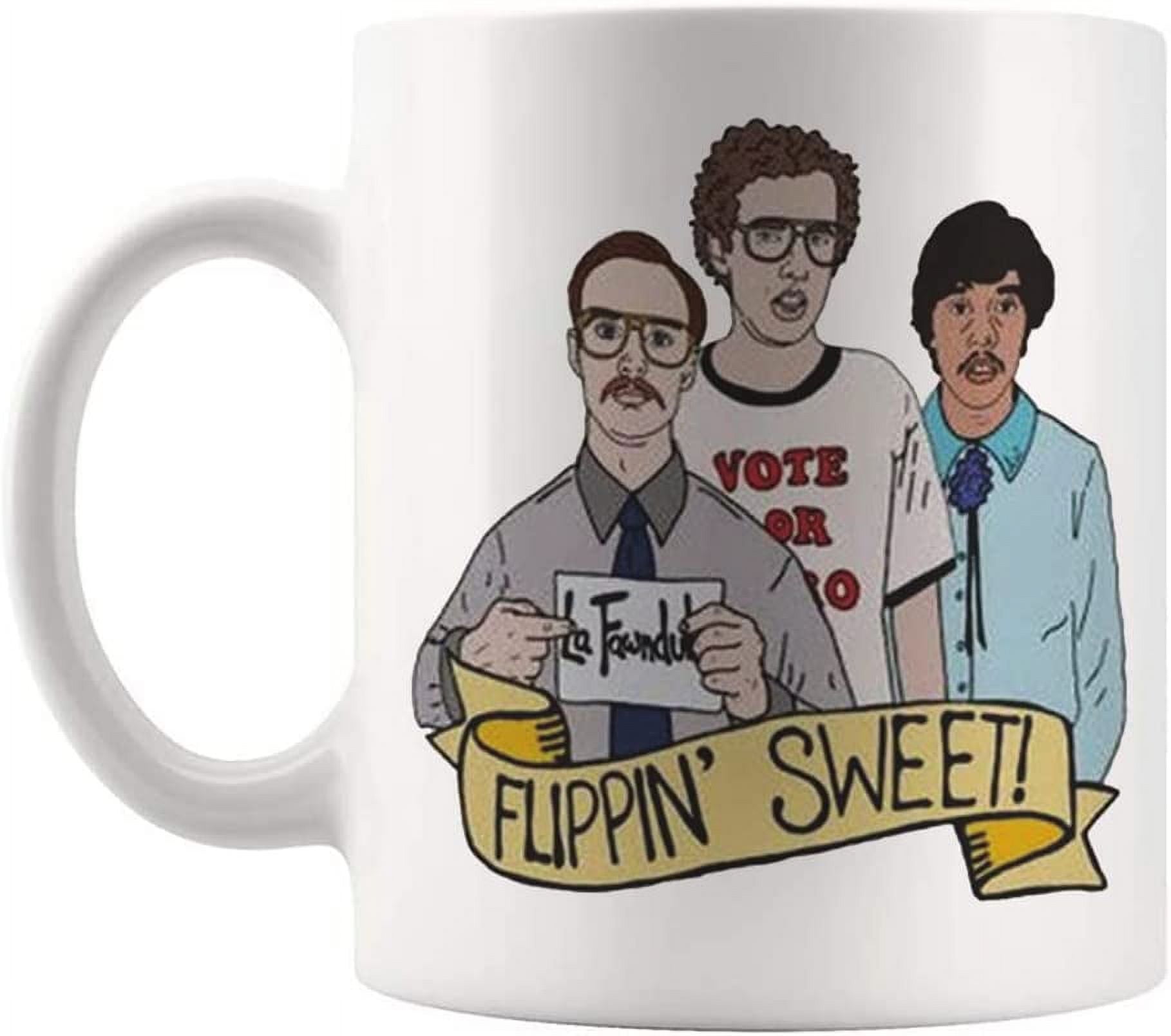 Napoleon Dynamite Mug (Cult Movie, Vote For Pedro, Heck Yes, Superbad ...