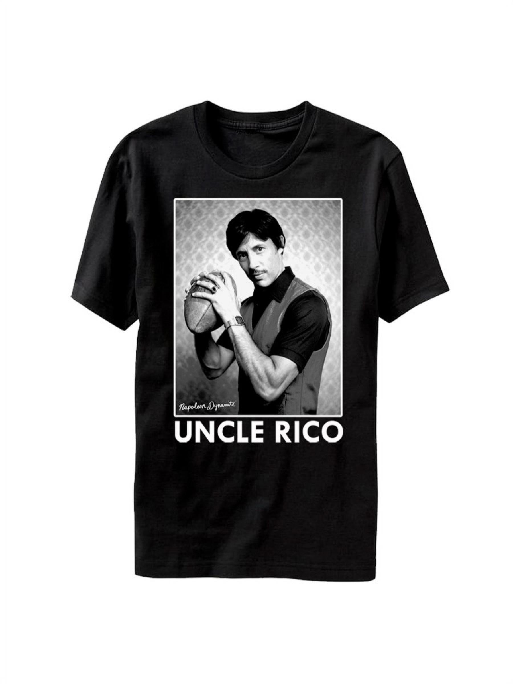 Napoleon Dynamite Uncle Rico Football Throw Pose Comedy Movie Adult T ...