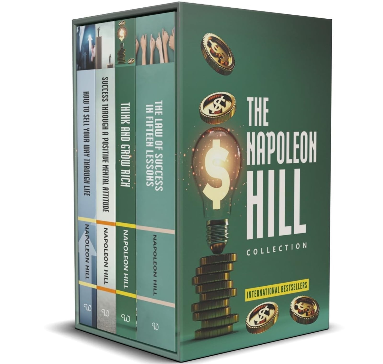The Napoleon Hill Collection 4 Books Boxed Set(Think and Grow Rich, The ...