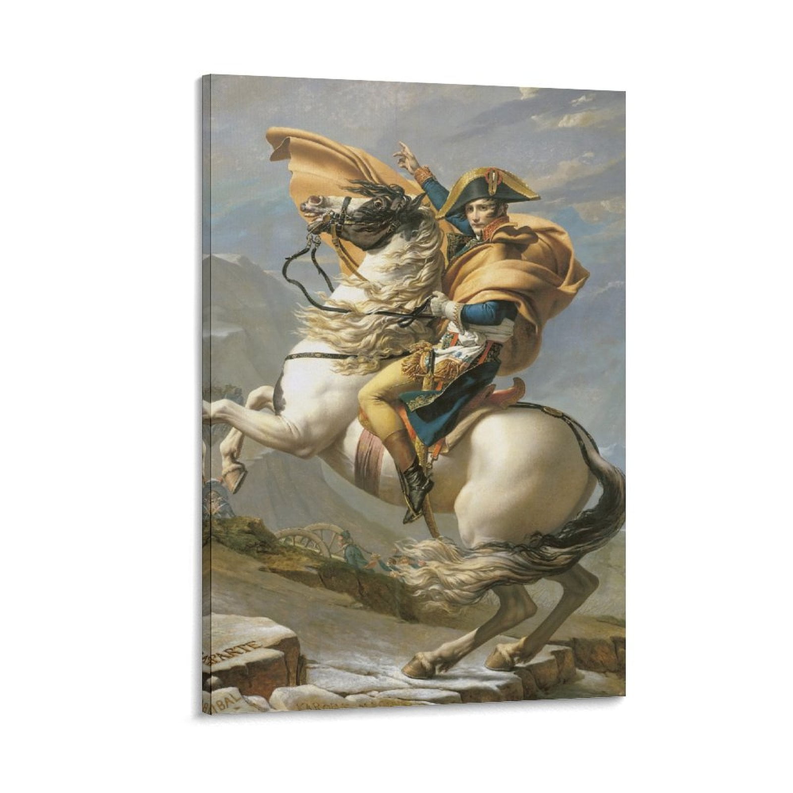 Napoleon Jacques Louis David Painter Poster Room Aesthetic Poster Print ...