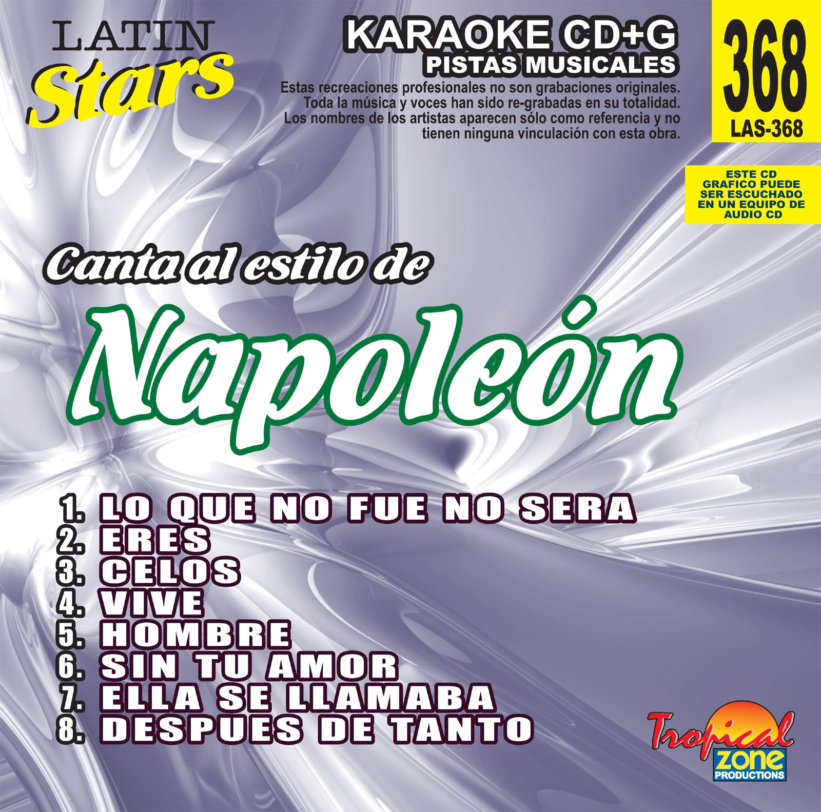 Napoleon - Karaoke Latin Stars CD - Walmart.com