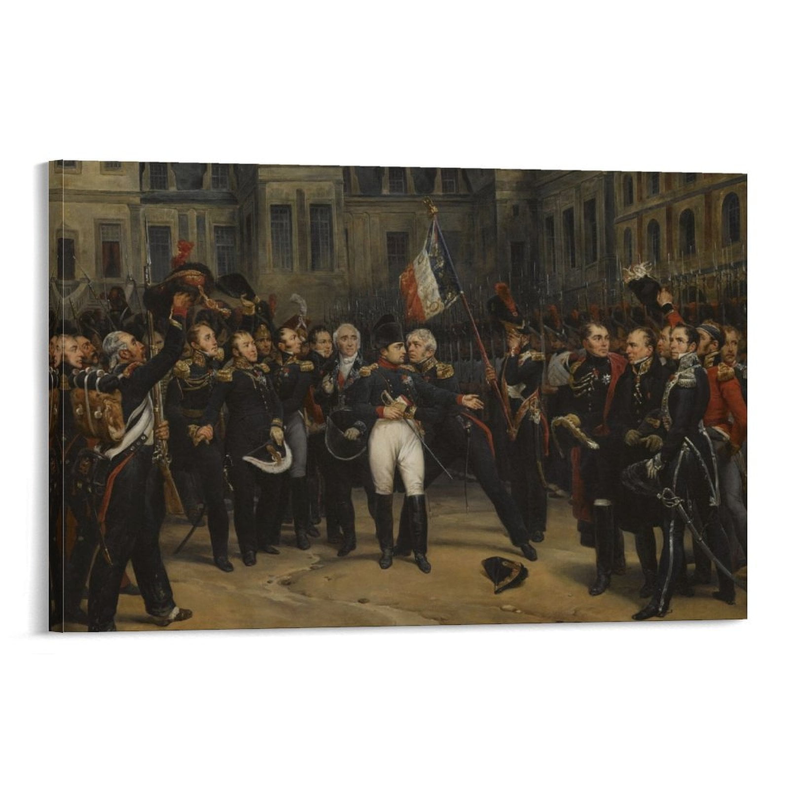 Napoleon Medieval Painting Canvas Poster Wall Art Picture Prints ...