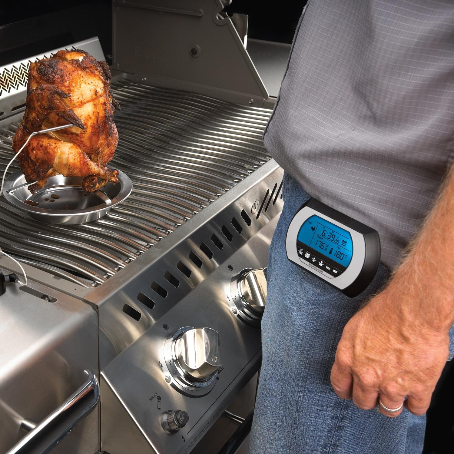 Napoleon PRO Wireless Digital BBQ Thermometer - Walmart.com