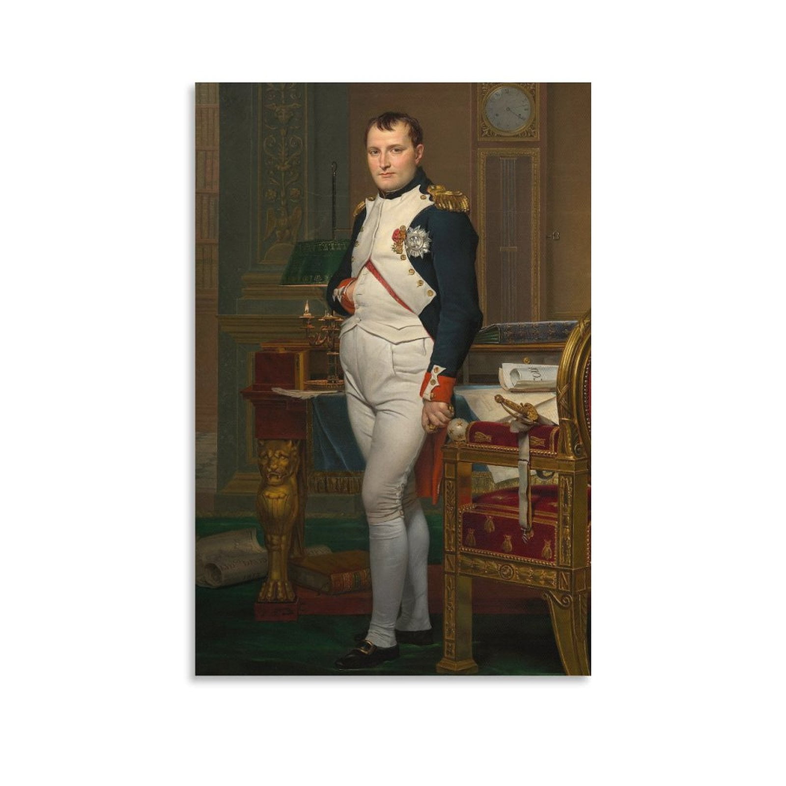 Napoleon Poster Artworks Canvas Poster Room Aesthetic Wall Art Prints ...