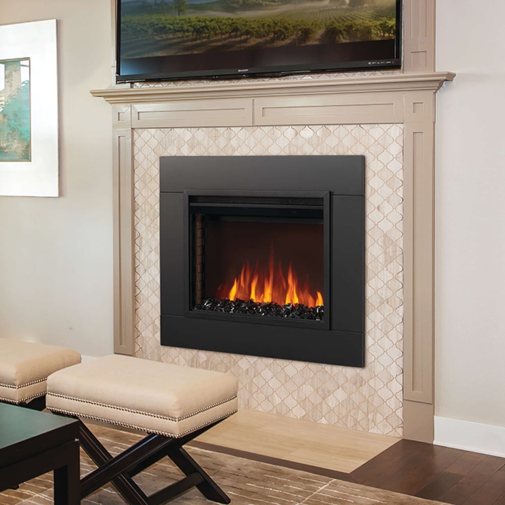 Napoleon Products 26-in Cineview Built-In Electric Fireplace - NEFB26H ...