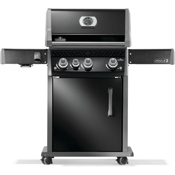 Napoleon Rogue PRO 425 Propane Gas Grill with Infrared Side Burner ...