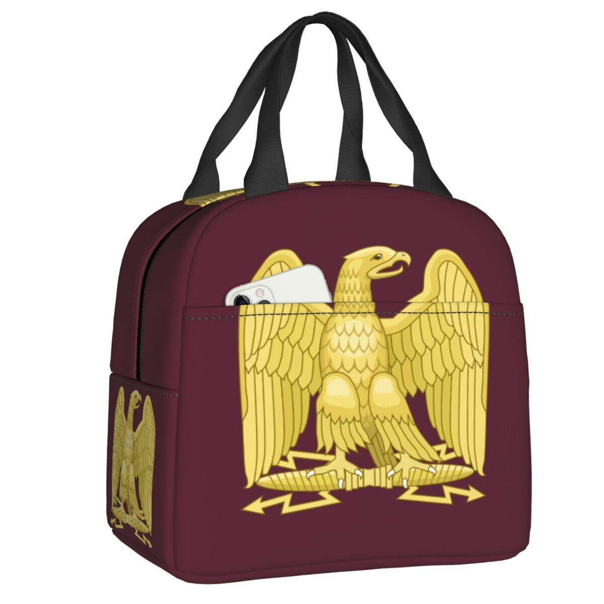 Napoleonic French 85th Regimental Flag Lunch Bag Women Thermal Cooler ...