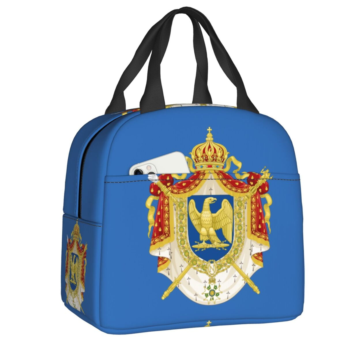 Napoleonic French 85th Regimental Flag Lunch Bag Women Thermal Cooler ...
