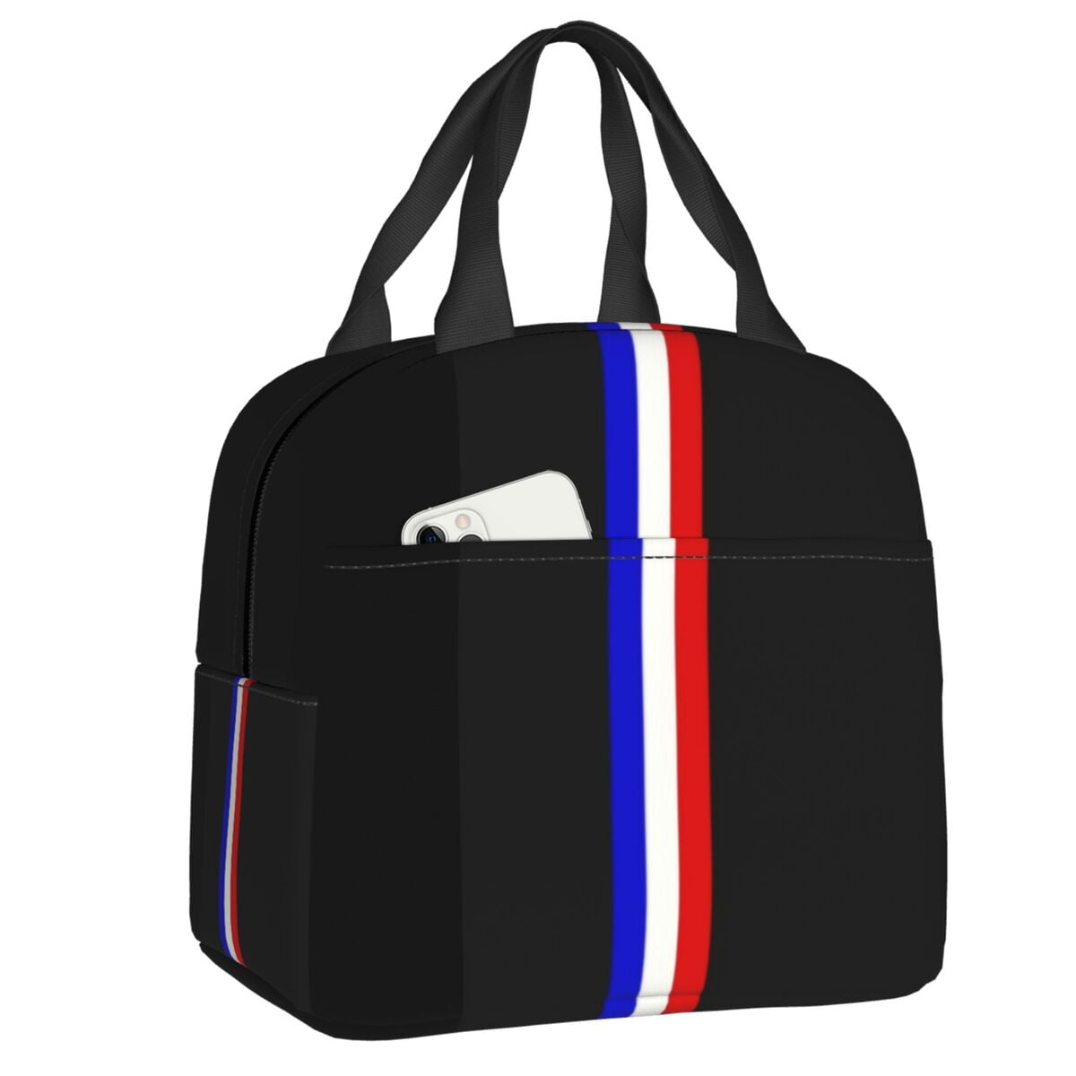 Napoleonic French 85th Regimental Flag Lunch Bag Women Thermal Cooler Insulated France Pride ...