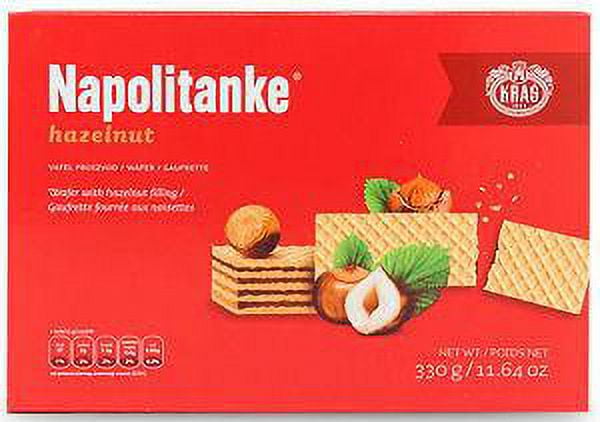 Napolitanke Hazelnut Wafers, 330g - Walmart.com