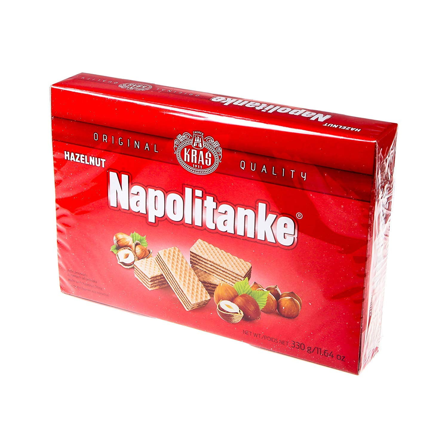 Napolitanke Wafers With Hazelnut Filling Pack Of 2 - Walmart.com
