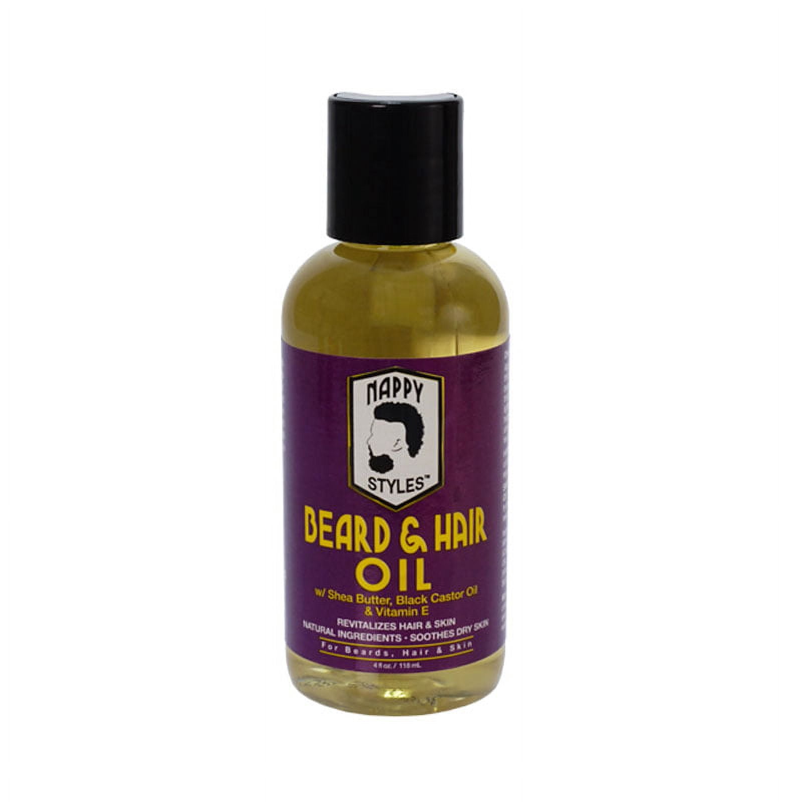 Nappy Styles Beard & Hair Oil 4 Oz,Pack of 2 - Walmart.com