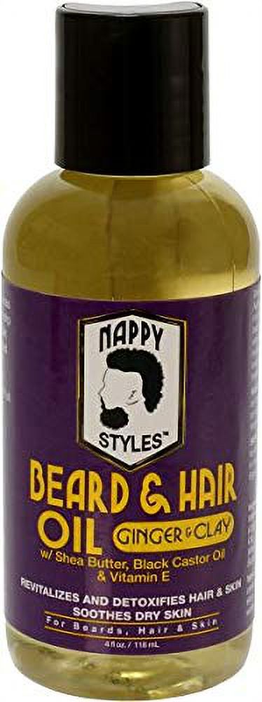Nappy Styles Beard & Hair Oil Ginger & Clay (Pack of 6) - Walmart.com