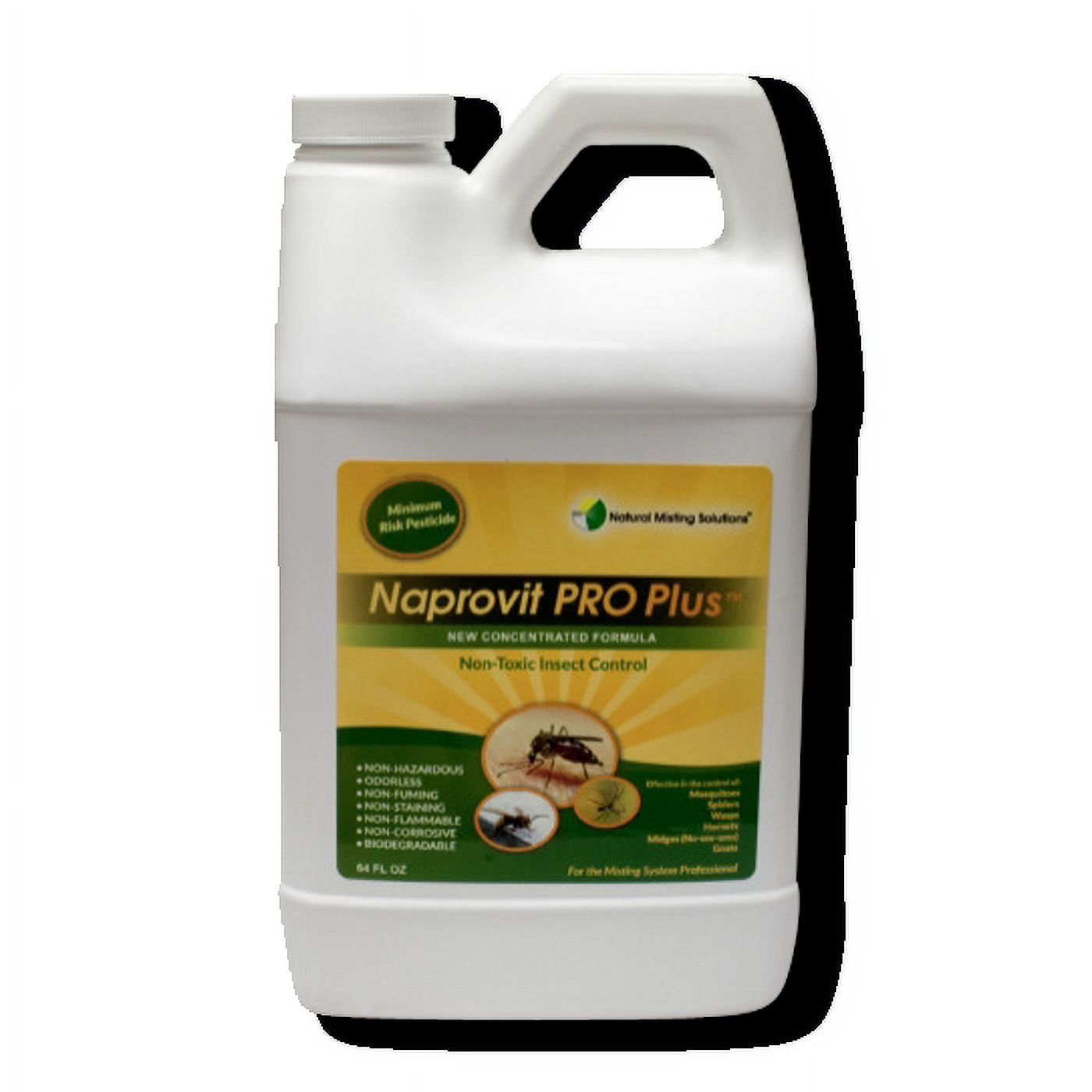 Naprovit Pro Plus 64oz- Natural Mosquito Misting Concentrate - Walmart.com